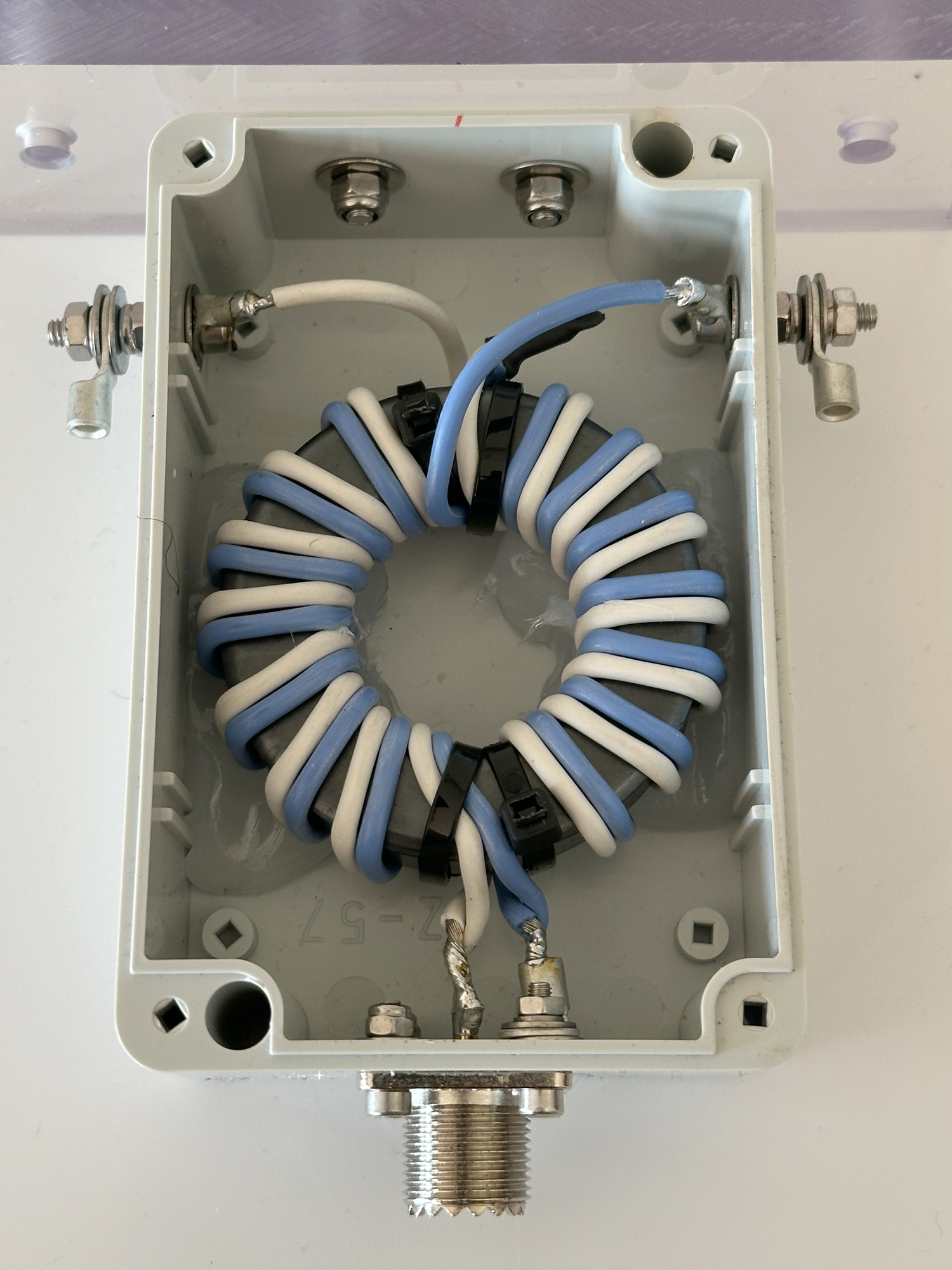Balun 4:1 KF moc do 1,2 kW NEW-2024 | SQ1SDX # SN1E - Polska Radiostacja Amatorska # Operator ...