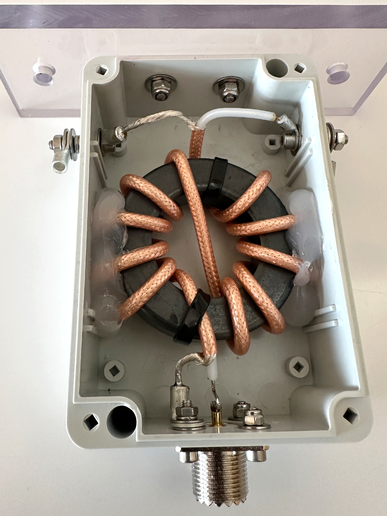 Balun 1:1 KF moc do 2 kW NEW-2024 | SQ1SDX # SN1E - Polska Radiostacja Amatorska # Operator ...